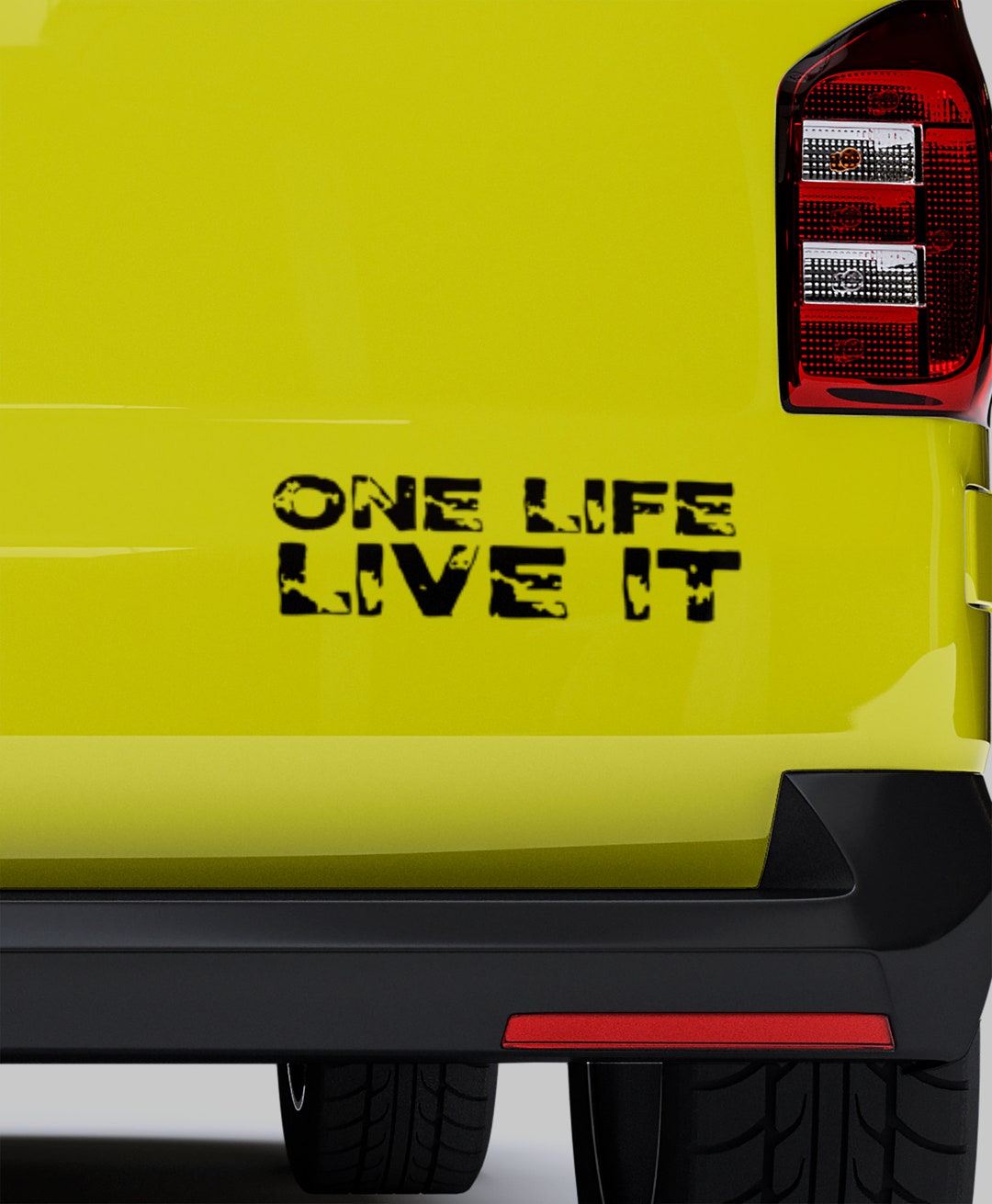 One Life Live It Decal Sticker, Campervan, Offroad, SUV, 4x4, Jeep ...