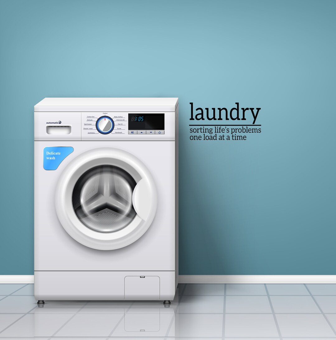 Laundry Room Wall Decal: Funny Utility Room Sticker - Etsy