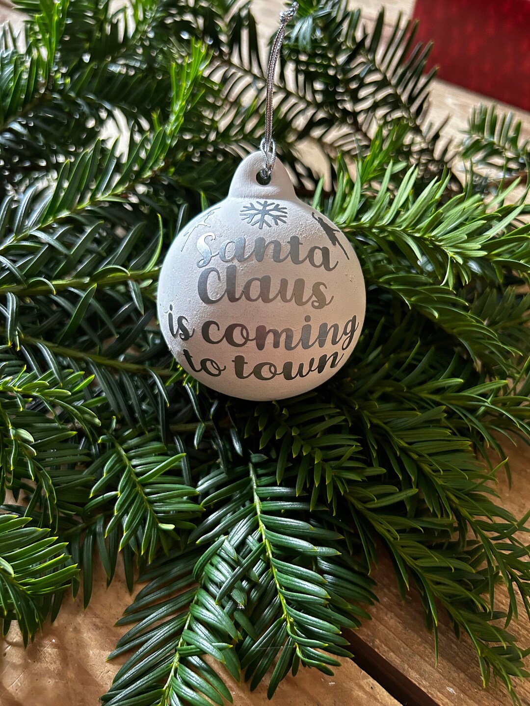 Springsteen Christmas Bauble Santa Claus is Coming to Town Choice of ...