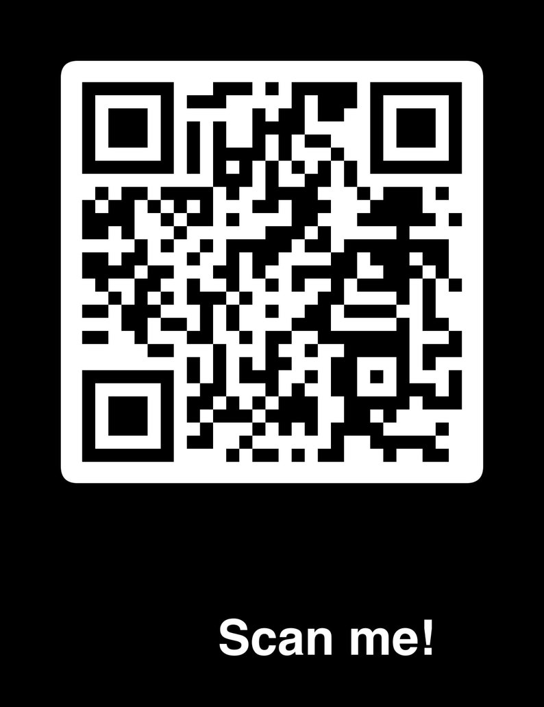 QR Code Vinyl Decal Window Sticker Business Decal - Etsy UK