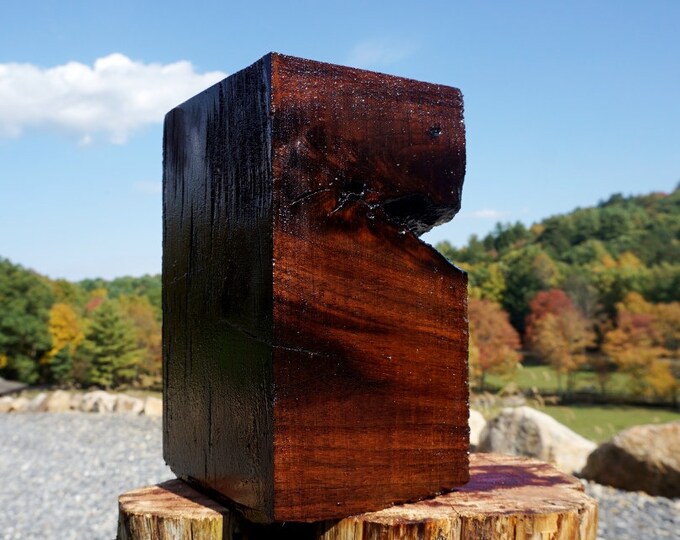 Black Walnut Block, Unique Character 7.25x4x4.5, Rough Cut - Etsy