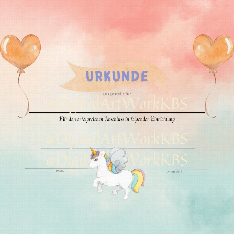 Kindergarten Certificate for Children, Daycare, Certificate With ...