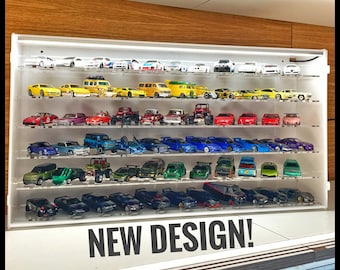 1/64 Diecast Display for Hot Wheels, Matchbox, Greenlight, Autoworld ...