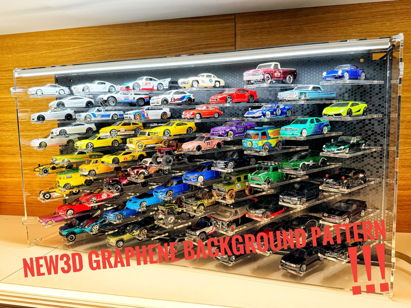 1/64 Diecast Display for Hot Wheels, Matchbox, Greenlight, Autoworld ...