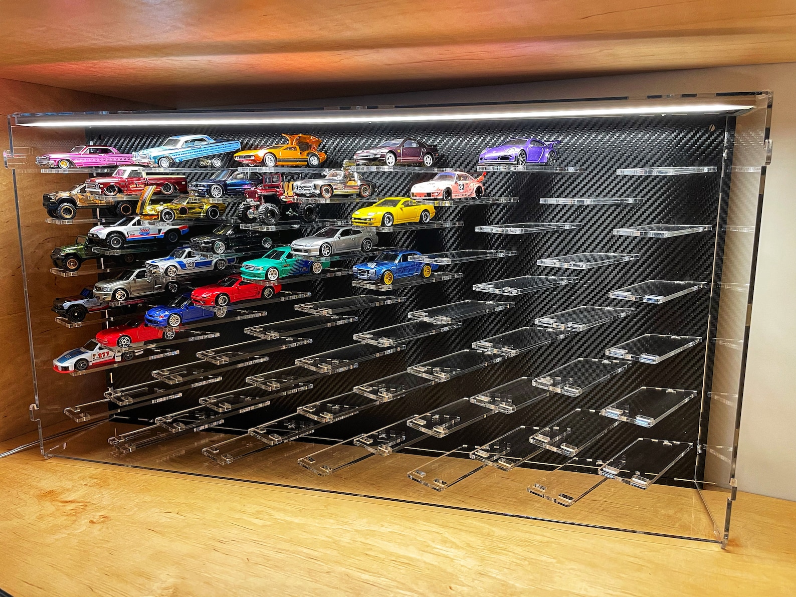 1/64 Diecast Display for Hot Wheels, Matchbox, Greenlight, Autoworld ...