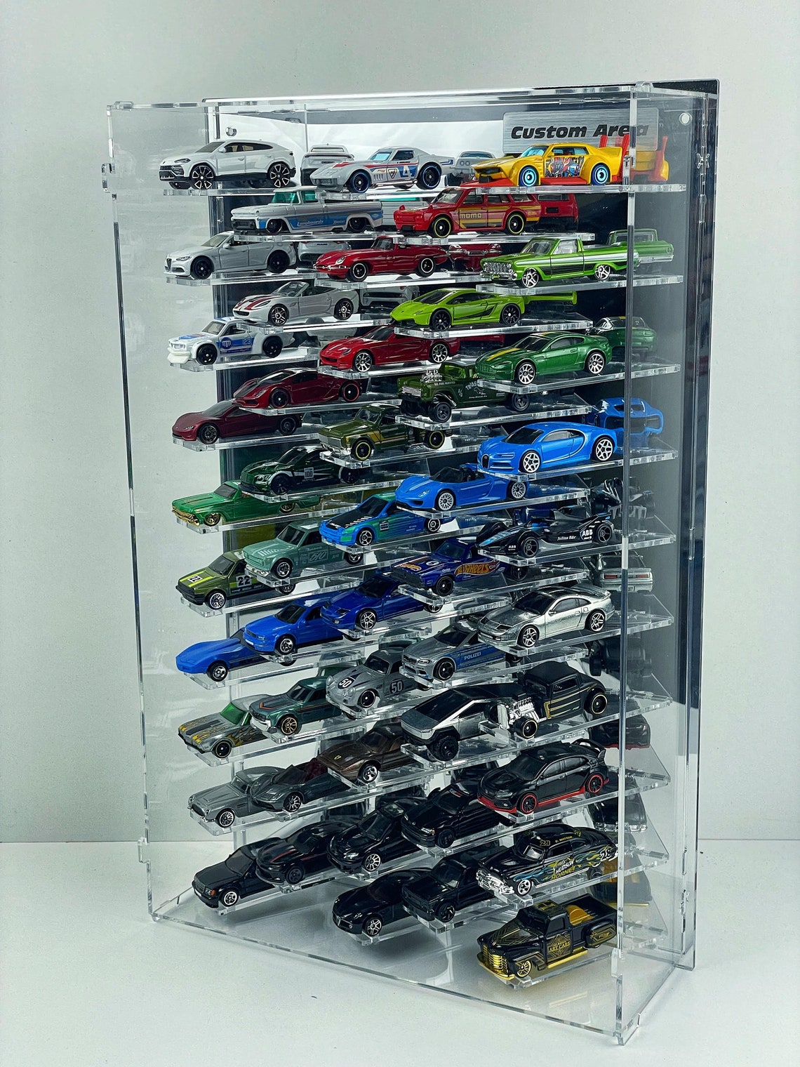 1/64 Diecast Display for Hot Wheels, Matchbox, Greenlight, Autoworld ...