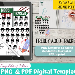 Horror Movie Mood Tracker: 4 Printable Journal Templates (PNG & PDF) - Etsy