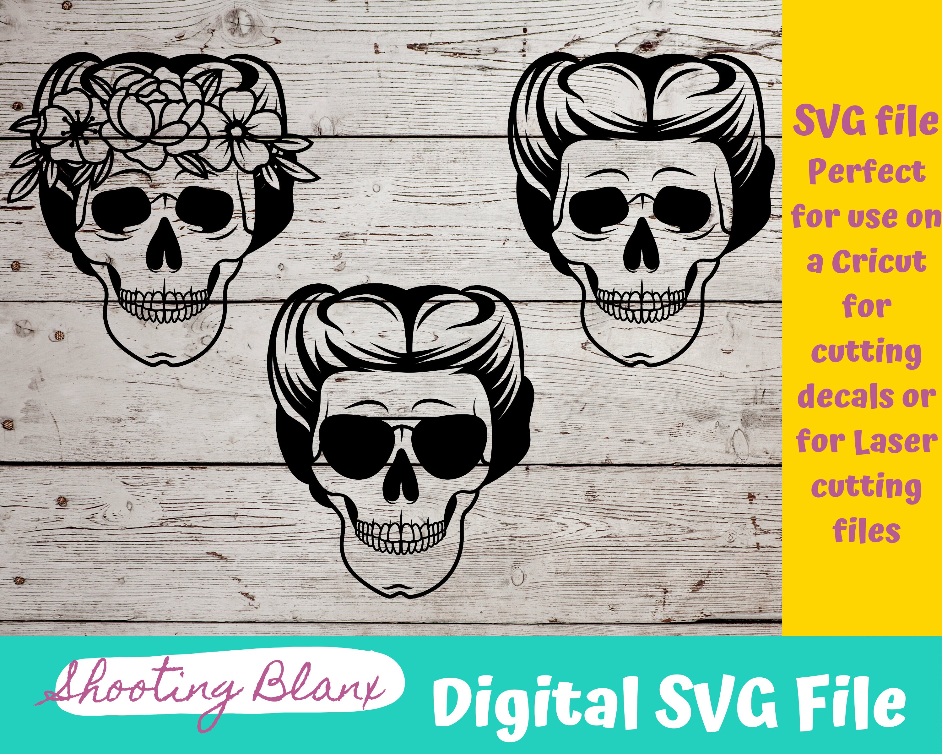 Womanly Skeleton Tattoo Art Bundle SVG Files Perfect for - Etsy