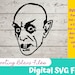Classic Horror SVG Files: Frankenstein, Wolfman, Dracula (digital ...
