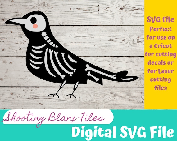 Pigeon Skeleton SVG File Perfect for Cricut Cameo or - Etsy