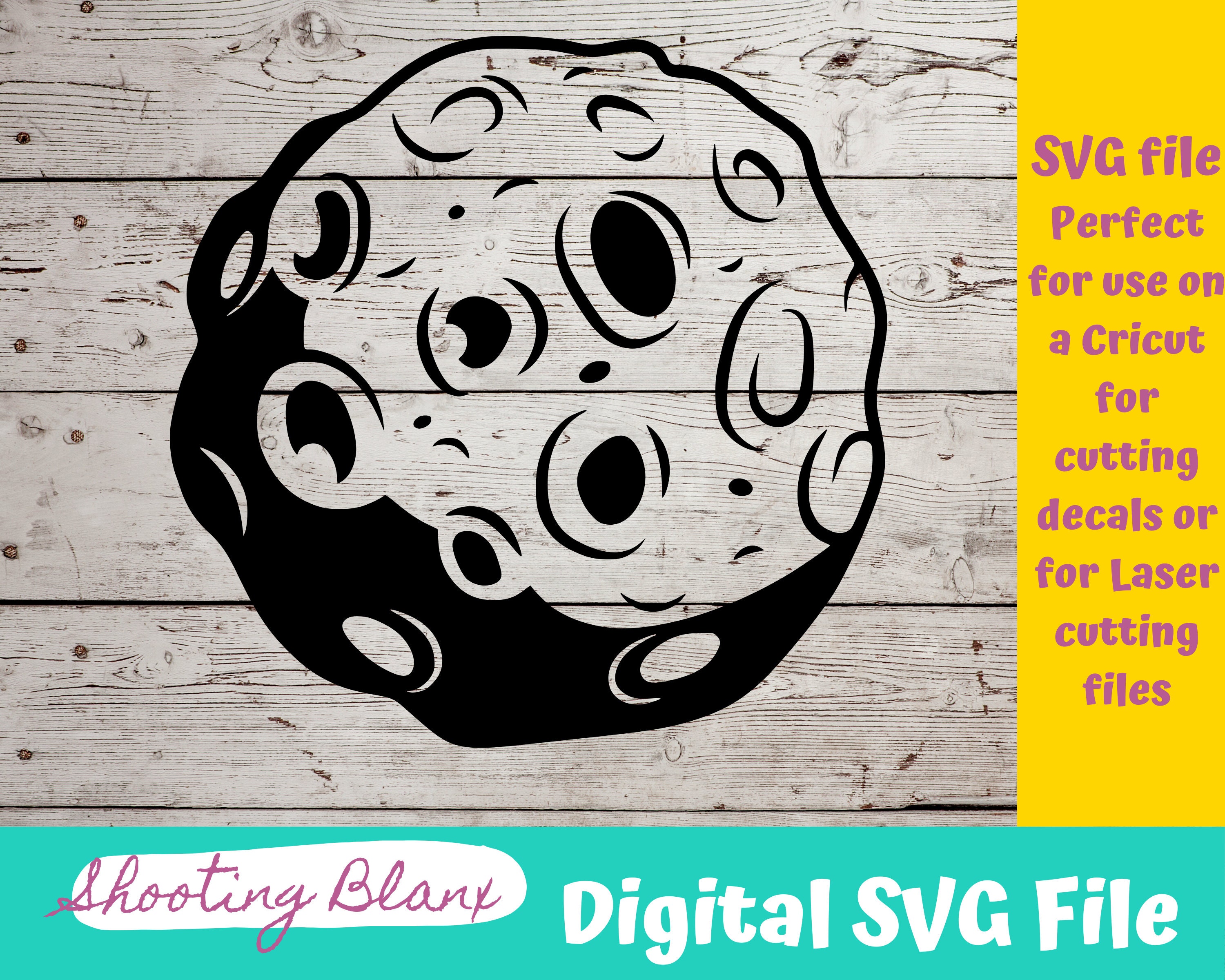 Outer Space Meteor SVG Files Perfect for Cricut Cameo or - Etsy