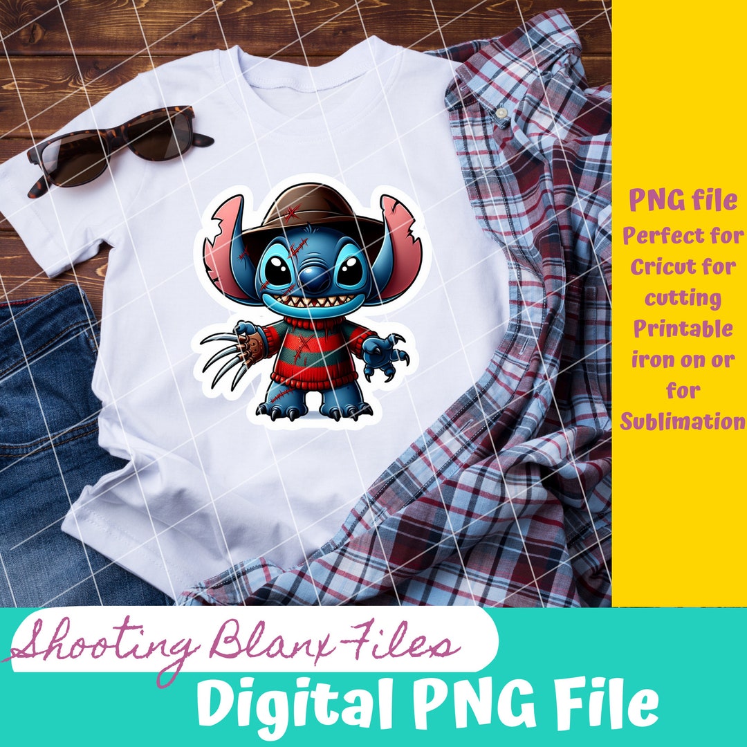 Horror Stitch, Freddy, PNG File, DIGITAL File ONLY, Sticker File ...