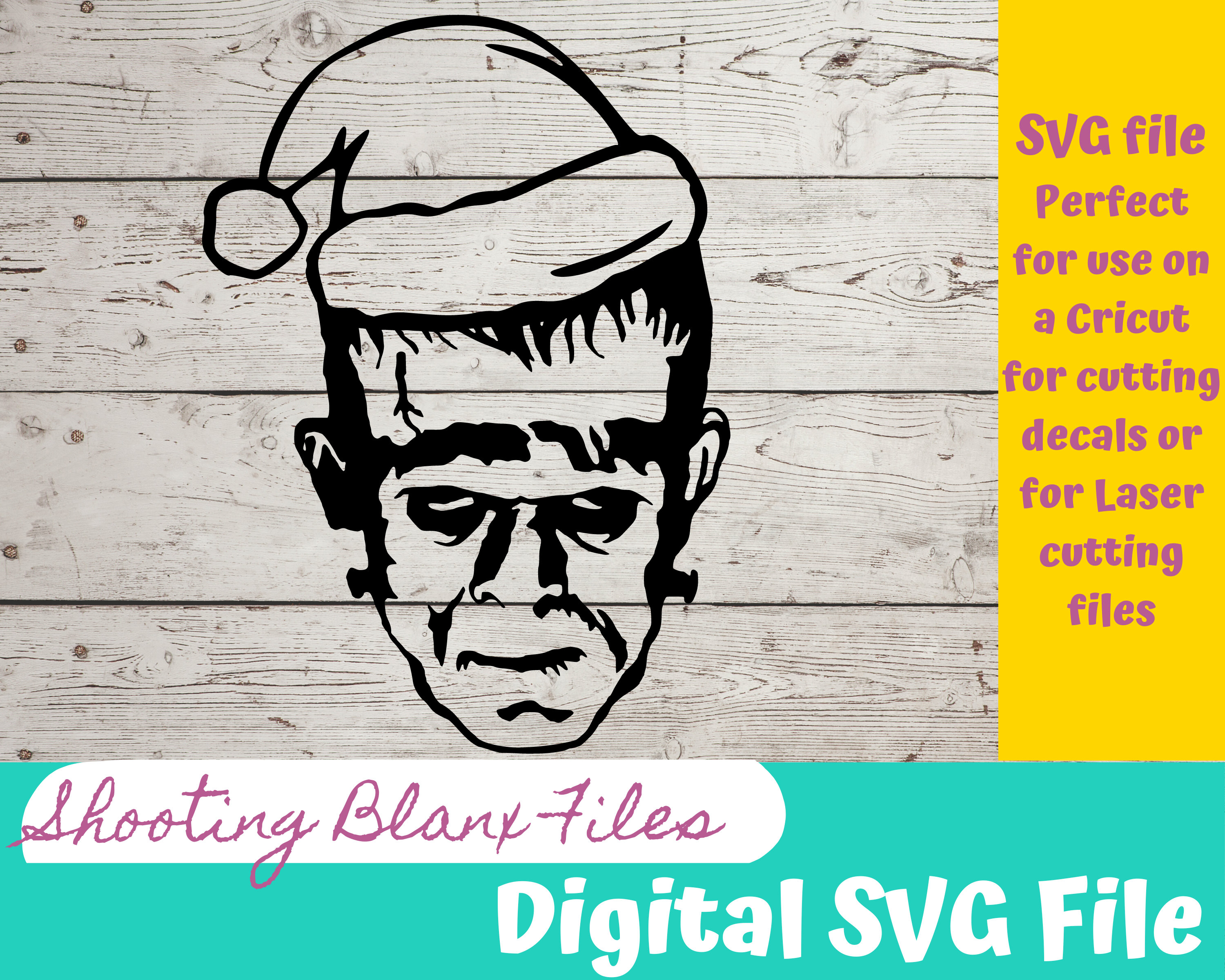 Classic Horror Christmas SVG Files Perfect for Cricut Also - Etsy