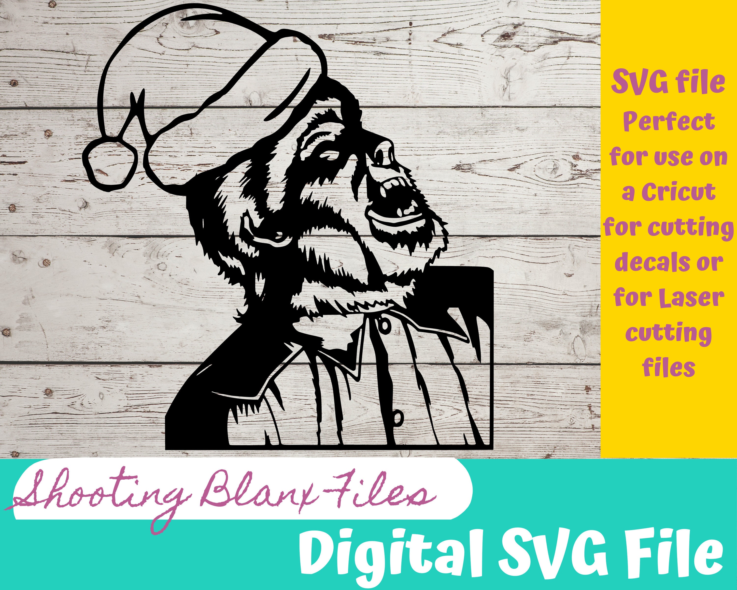 Classic Horror Christmas SVG Files Perfect for Cricut Also - Etsy