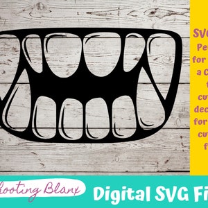 Teeth / Bite Bundle SVG Files Perfect for Cricut, Cameo, or Silhouette ...