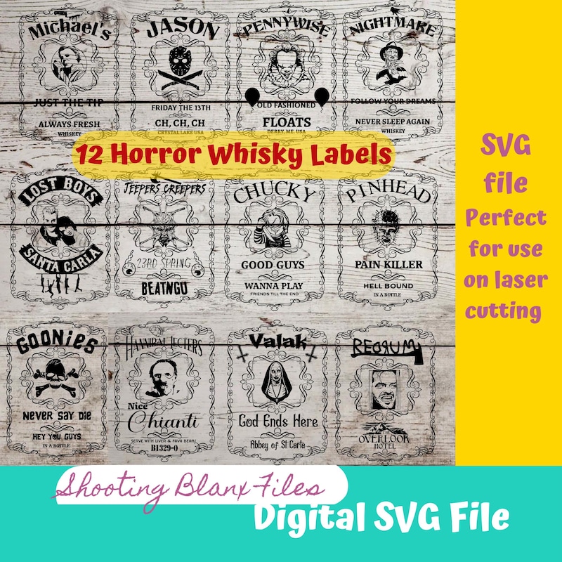 Engraved Horror Flasks - Etsy