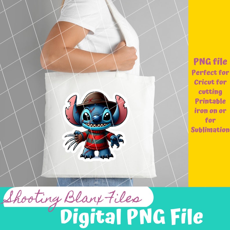 Freddy Stitch Horror PNG: Sublimation & Sticker File (digital) - Etsy
