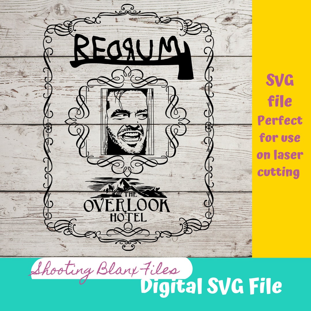 Horror Whiskey Flask Labels SVG Files | Halloween Whisky | Glowforge ...