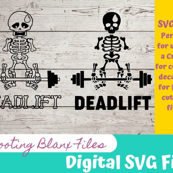 Deadlifts Svg - Etsy