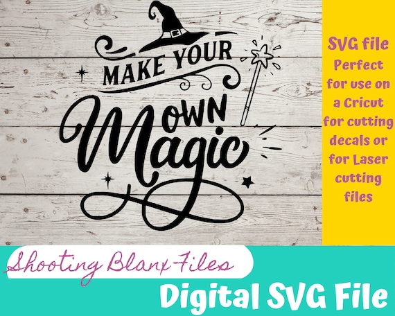 Make Your Own Magic SVG File for Cricut Laser Engraving - Etsy