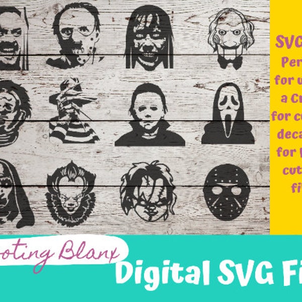 Horror Svg - Etsy