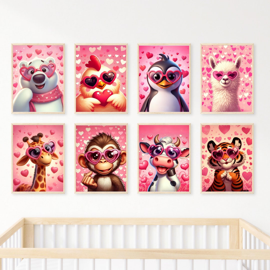 Valentines Day Gallery Wall Mega Bundle, Valentine Day Decor, Printable ...