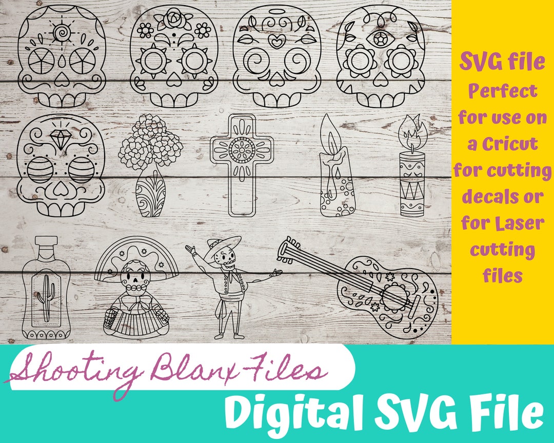 Cinco De Mayo SVG Files Perfect for Cricut, Also for Laser Cutting ...