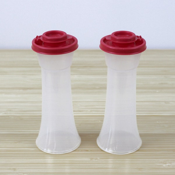 Tupperware Salt and Pepper Shakers - Etsy