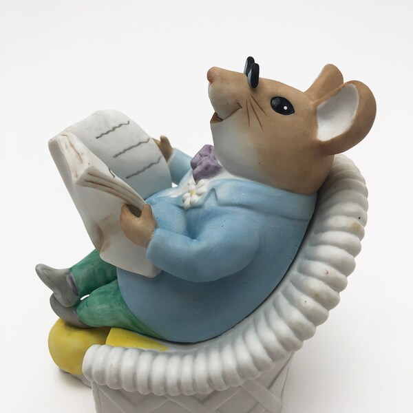 Mouse Figurine - Etsy