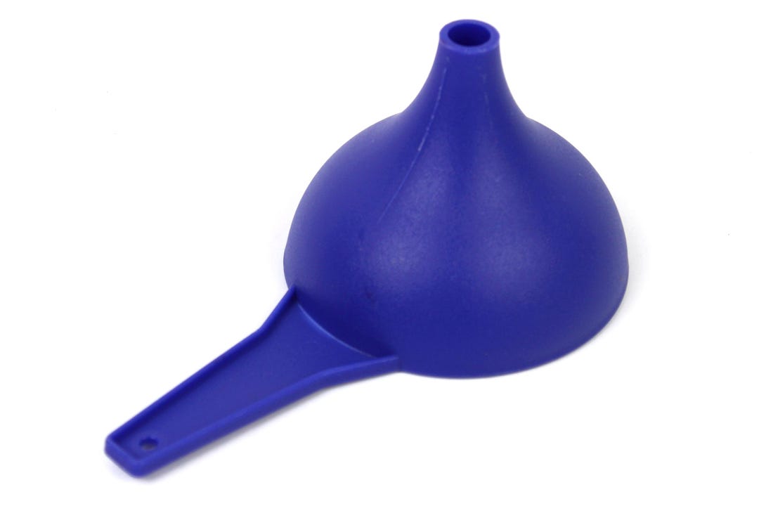 Vintage Tupperware Funnel Liquids Baking Kitchen Tool Candy Kiss Shape ...