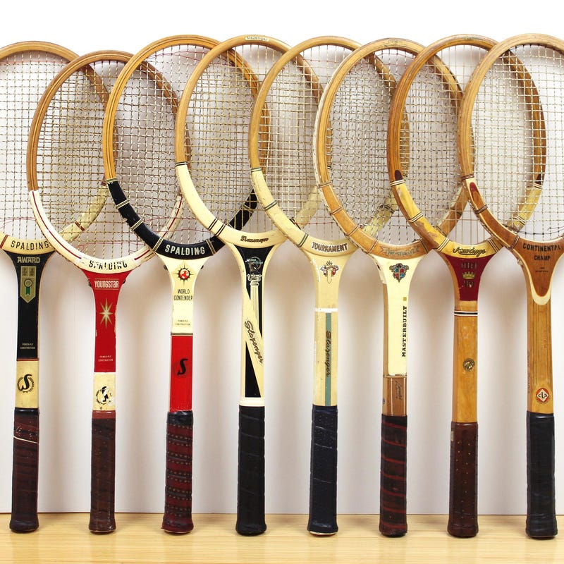 Wooden Tennis Racket - Etsy
