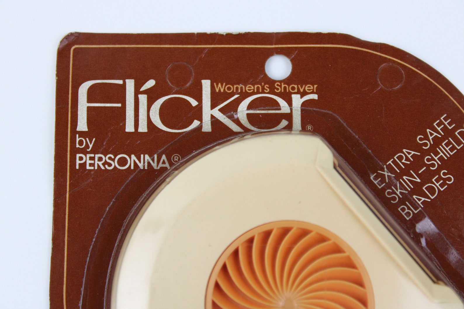 1970's Flicker Razor Womens Shaver Peach Razor New in - Etsy