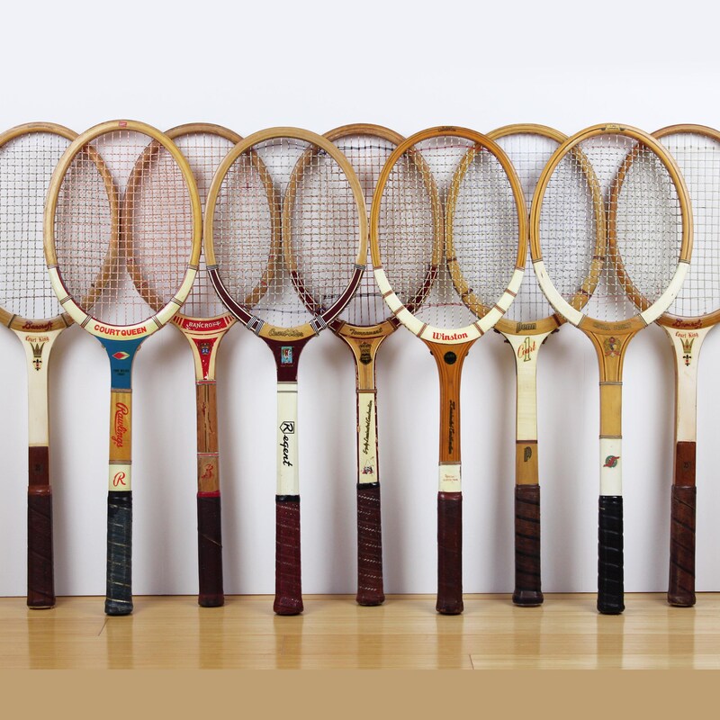 Wooden Tennis Racket - Etsy