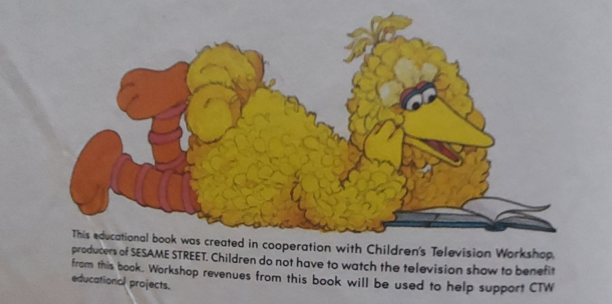 Vintage 1989 Sesame Street My Abcs Hardcover Children's Book - Etsy
