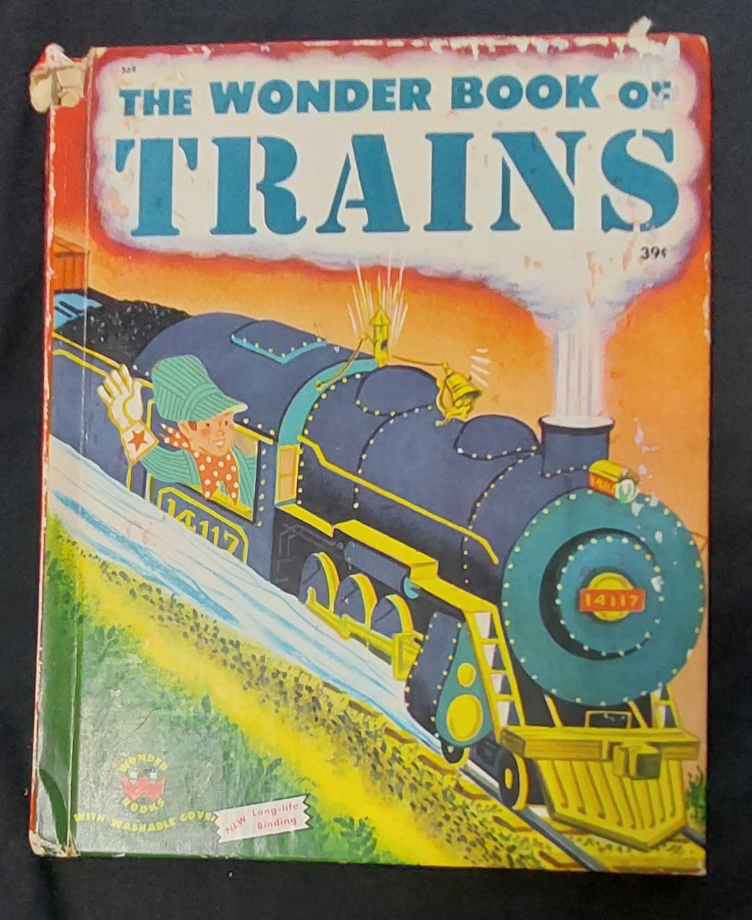 Vintage 1952 1st Edition the Wonder Book of Trains Illustrated by Tom ...