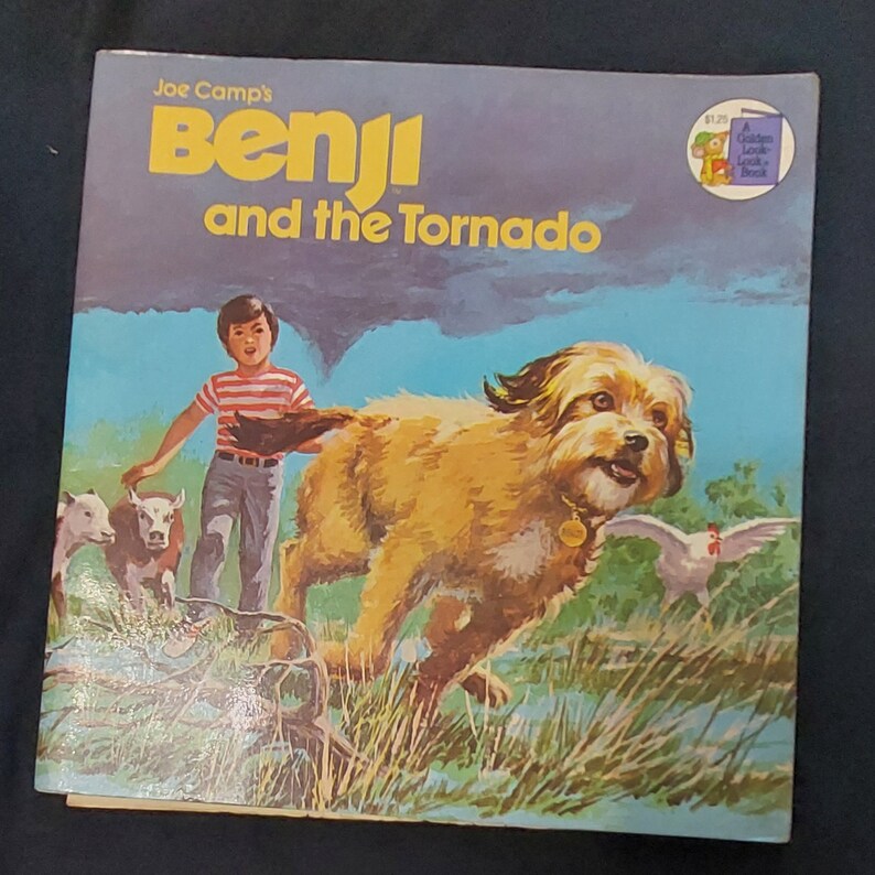 Vintage Joe Camp's Benji and the Tornado by Gina Ingaglia - Etsy