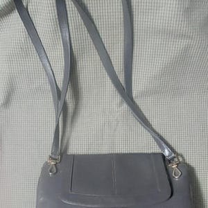 Vintage Lou Taylor Gray Handbag Pocketbook Purse With Swivel Mirror - Etsy