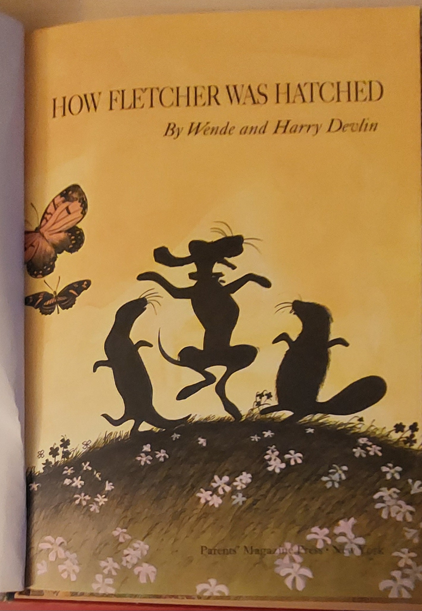 Vntg How Fletcher Was Hatched Ex Library Hard Cover Children's Book - Etsy