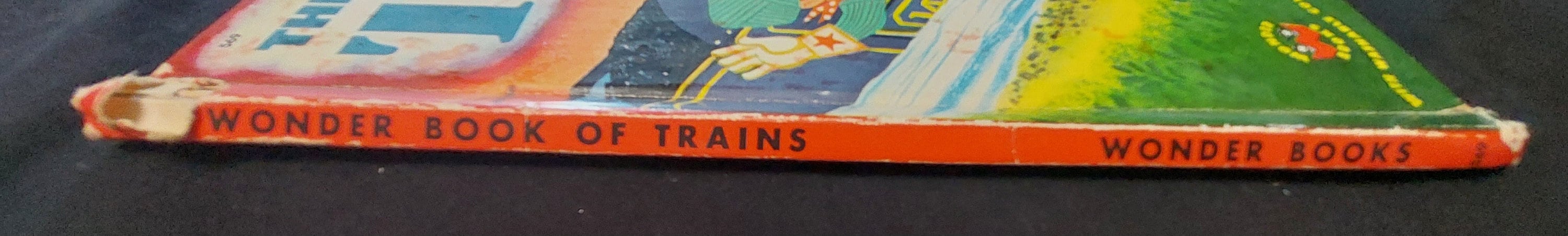 Vintage 1952 1st Edition the Wonder Book of Trains Illustrated by Tom ...