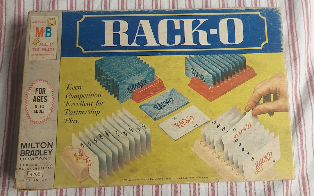 Vintage 1961 Original Raco Family Card Game Excellent Condition - Etsy