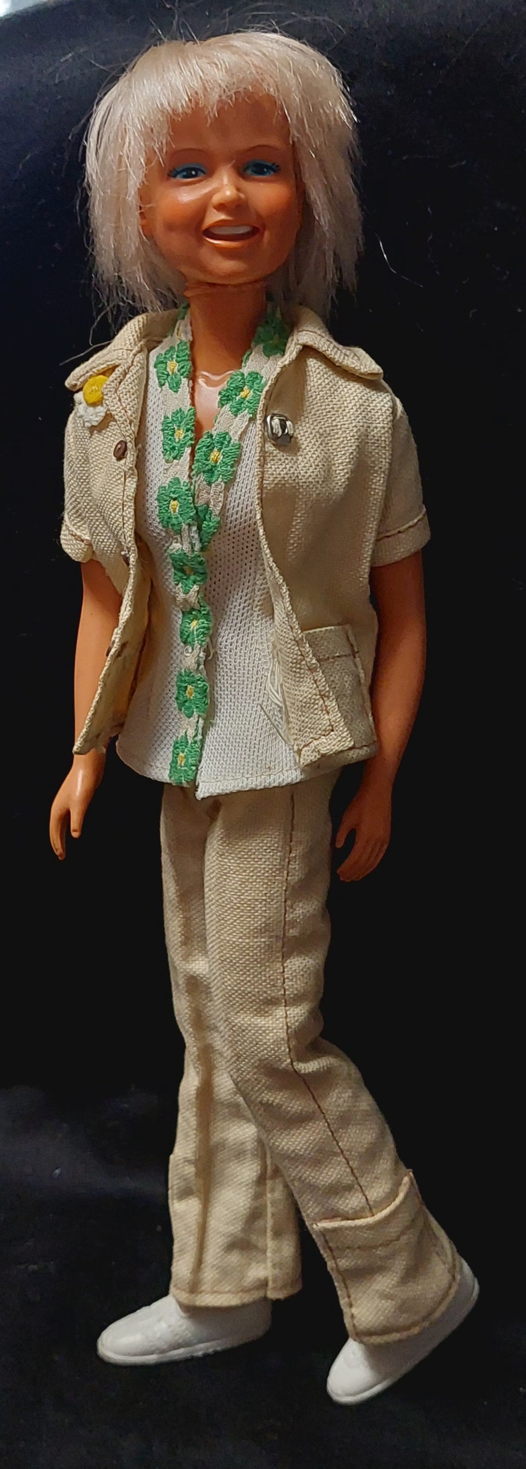 Vntg 1970 Dusty Doll by Kenner Safari Suit Tennis Top Shoes Shag ...
