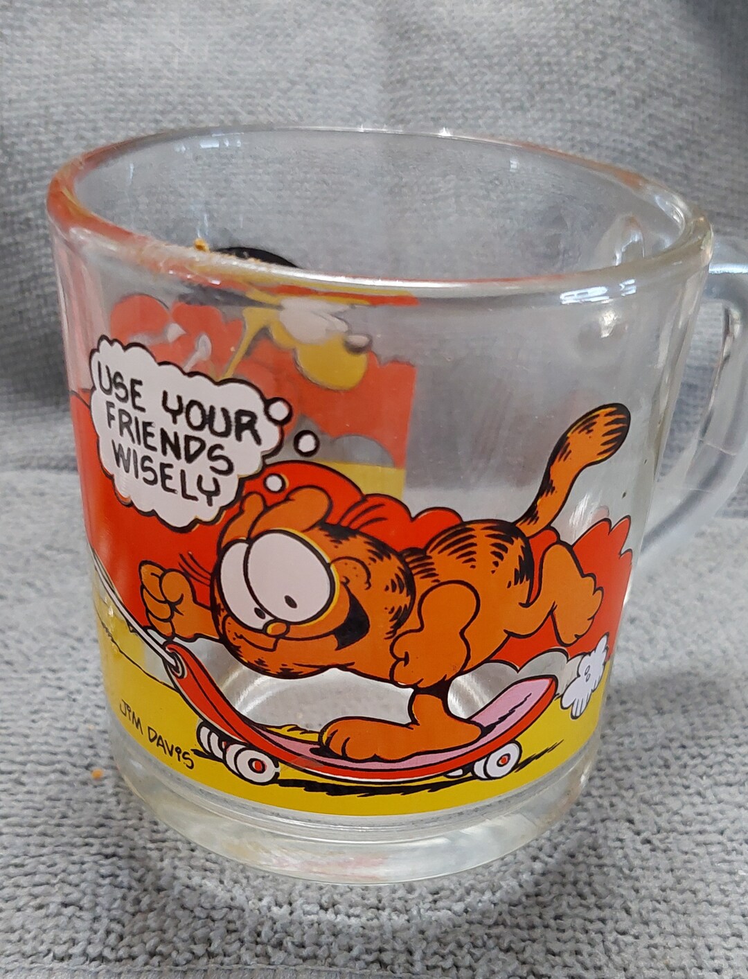 Vintage Garfield and Odie Mcdonald's Mug - Etsy