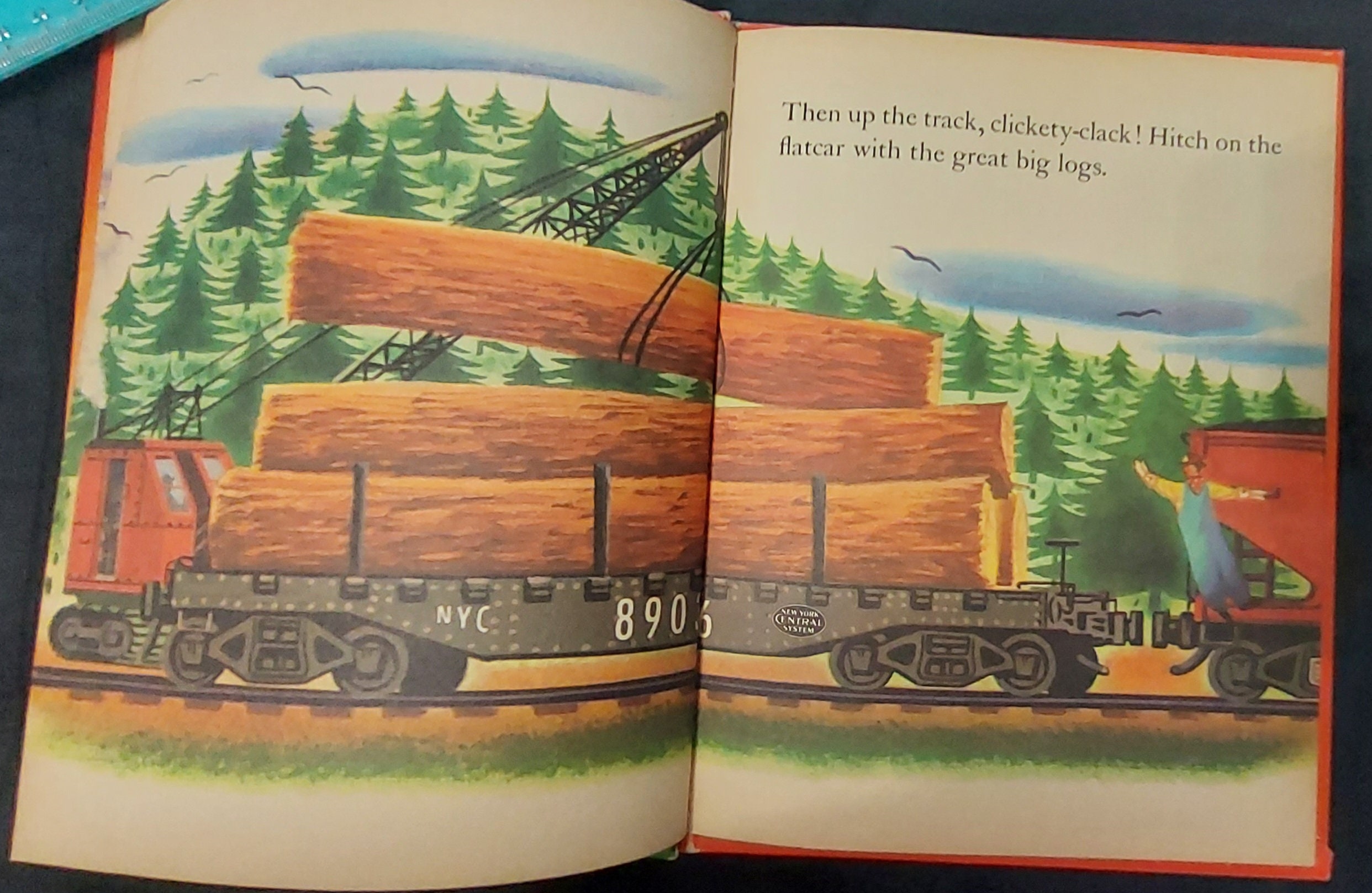 Vintage 1952 1st Edition the Wonder Book of Trains Illustrated by Tom ...