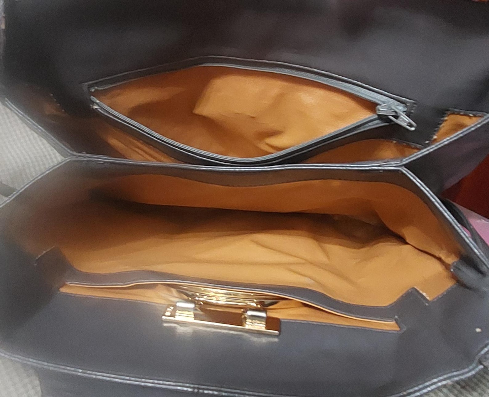Vintage Lou Taylor Gray Handbag Pocketbook Purse With Swivel Mirror - Etsy