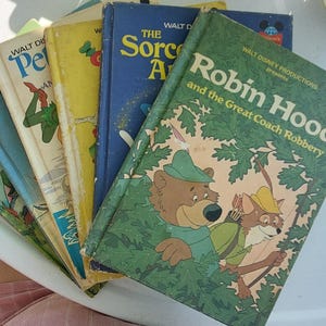 Lot of Seven 1973 Disney's Book Club Books - Etsy