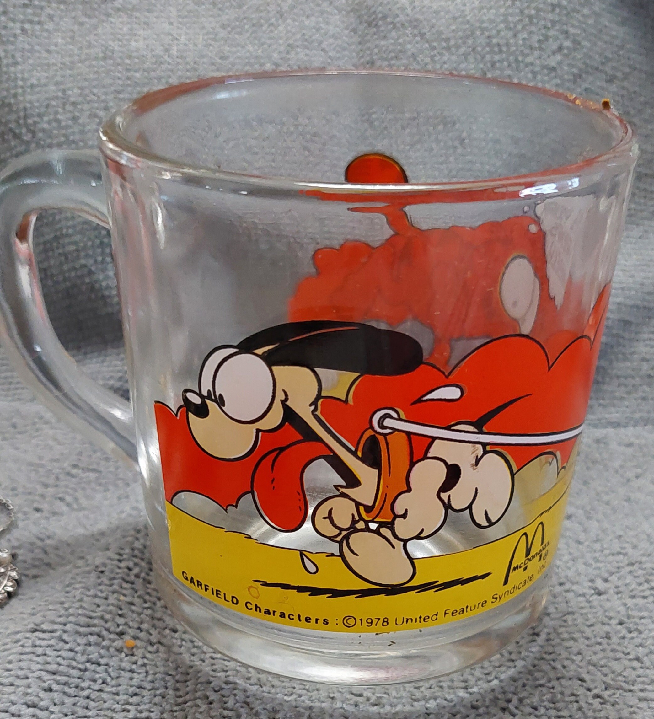 Vintage Garfield and Odie Mcdonald's Mug - Etsy