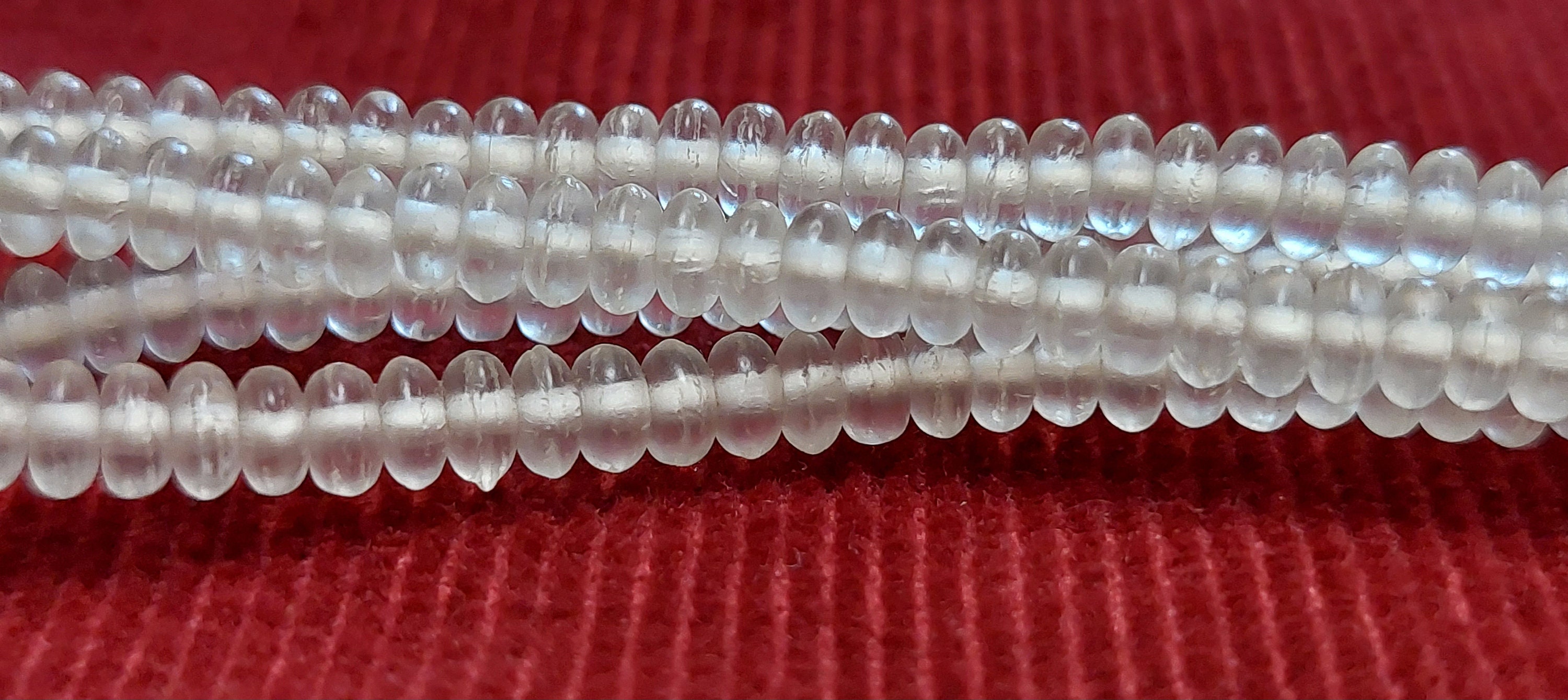Vintage Sandra David Four Strand White Seaglass Collar Necklace - Etsy