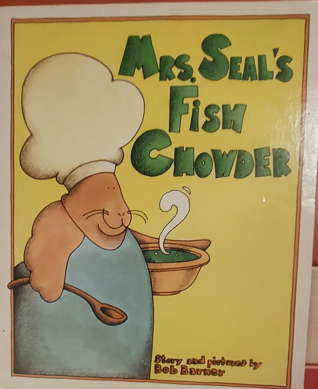 Mrs Seal's Fish Chowder Children's Book Vintage 1977 With RECIPE - Etsy