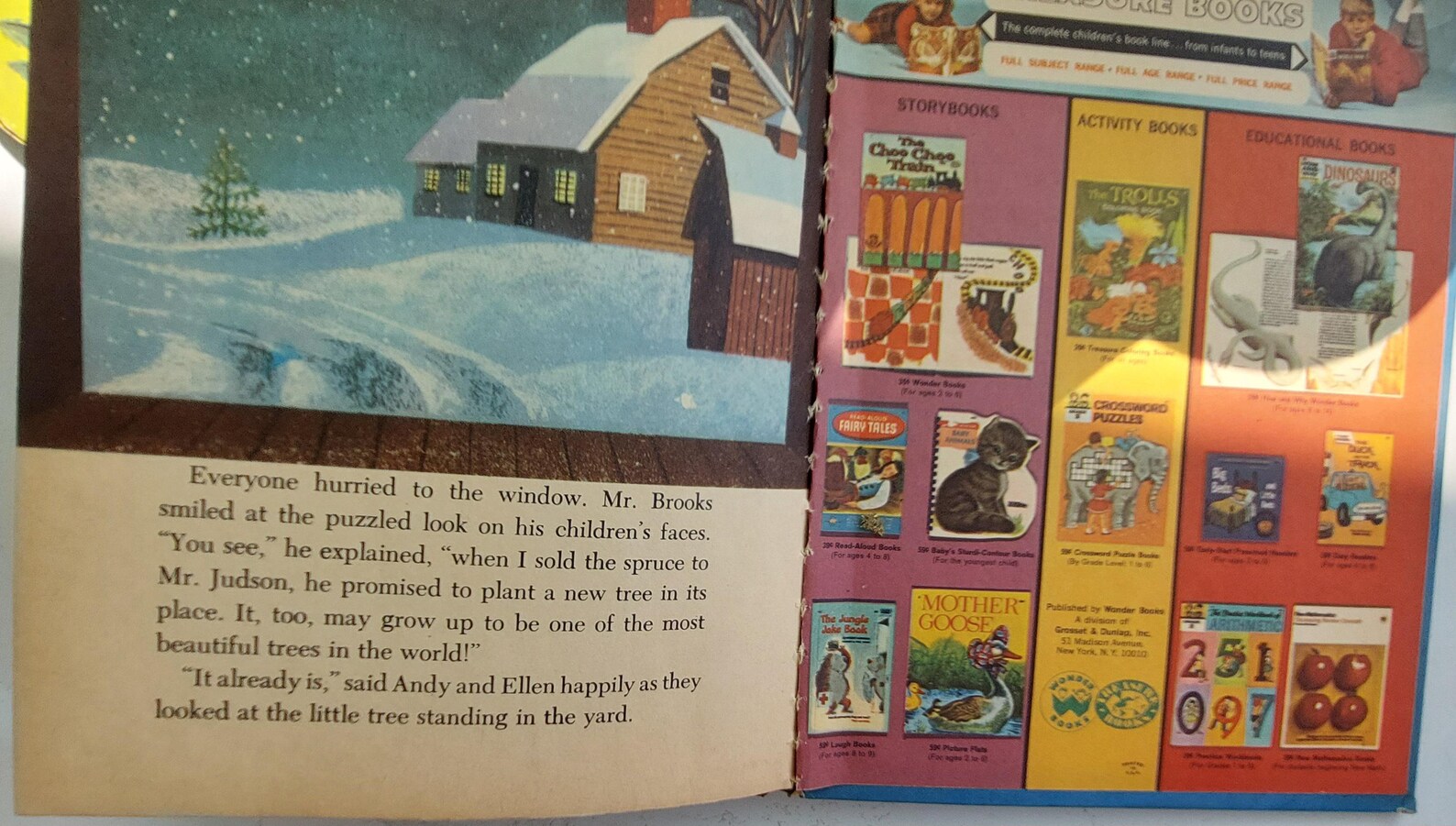Vintage 1954 the Most Beautiful Tree in the World Children's Christmas ...