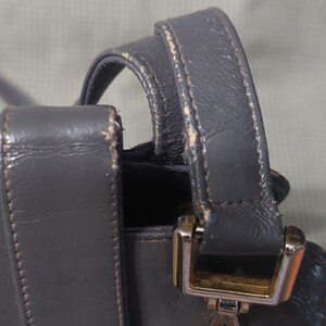 Vintage Lou Taylor Gray Handbag Pocketbook Purse With Swivel Mirror - Etsy